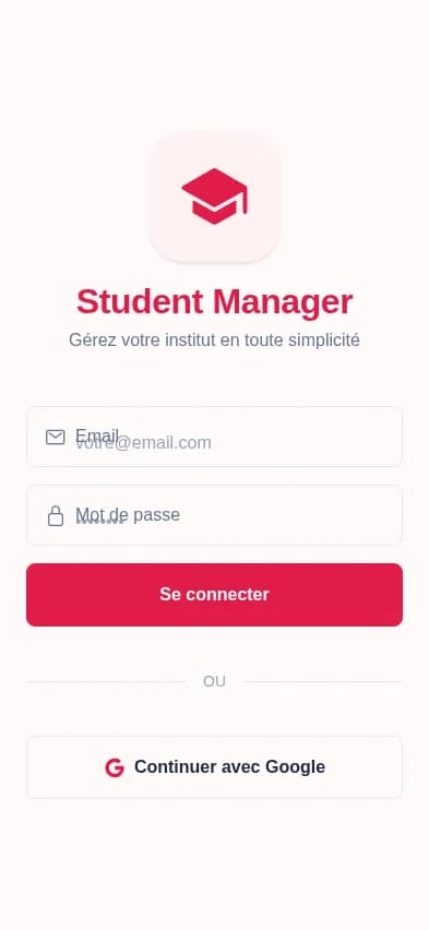 Student Manager App