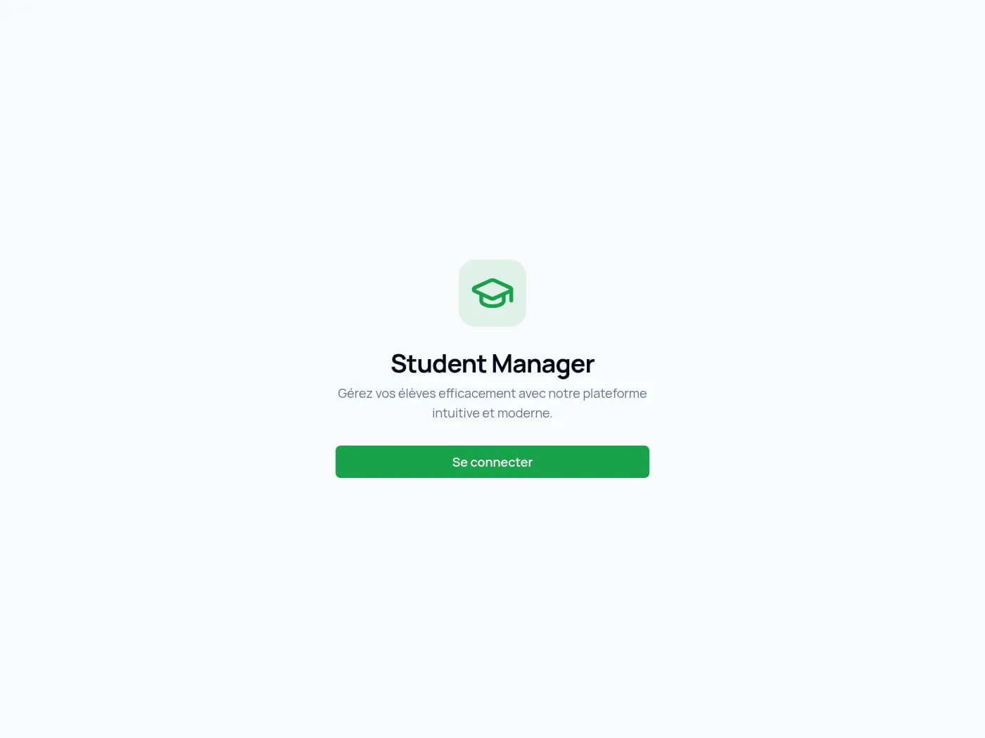 Student Manager App