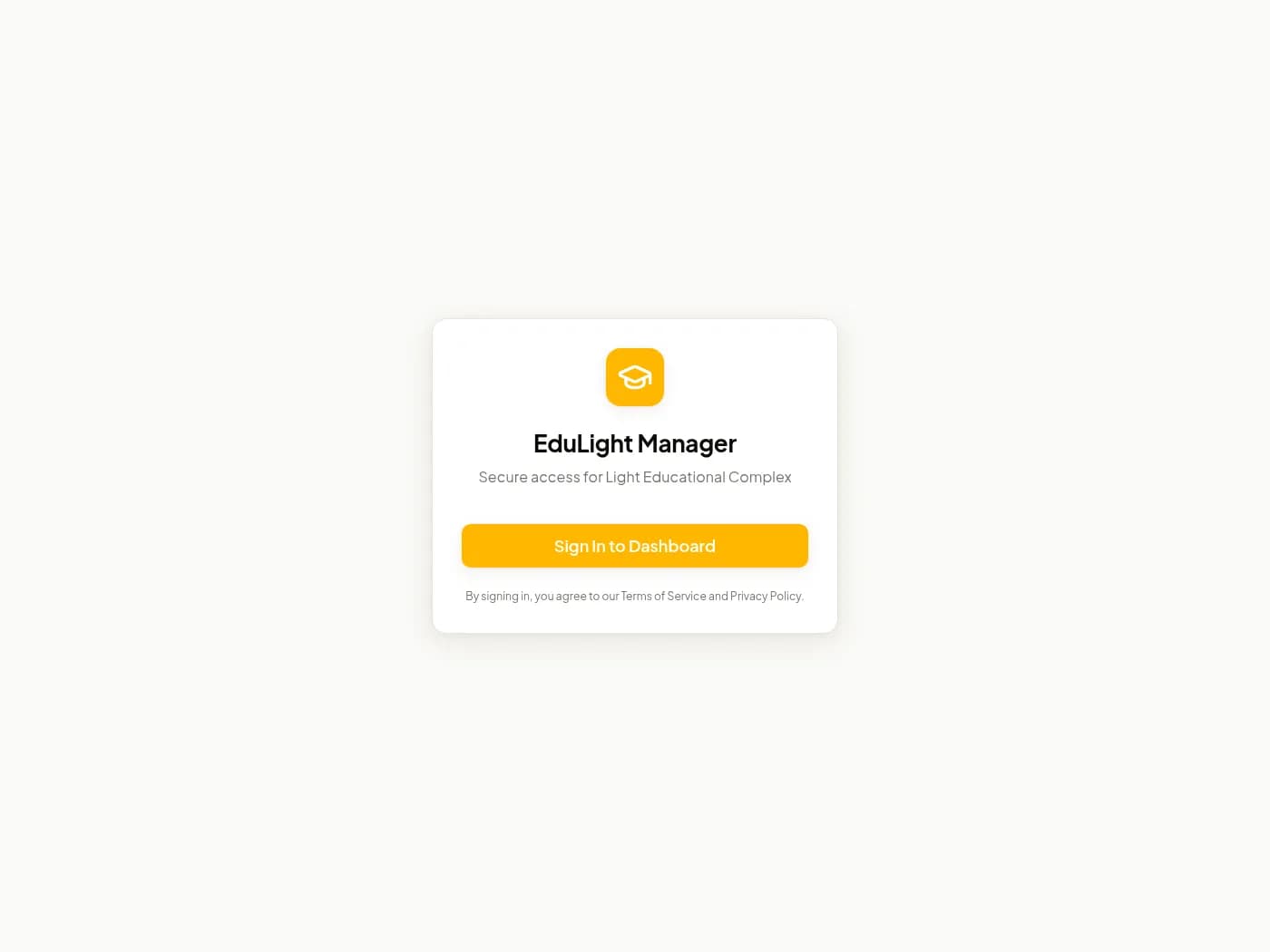 EduLight Student Manager