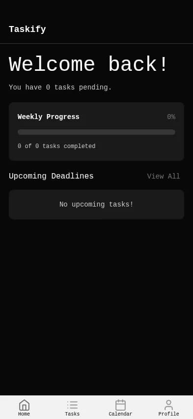Taskify Student Tracker