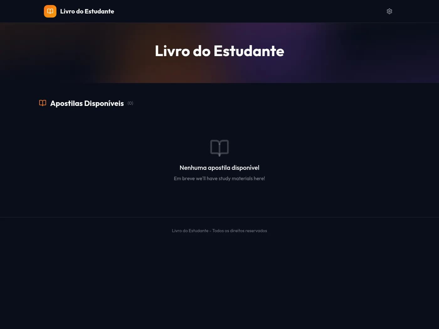 Livro do Estudante Pro