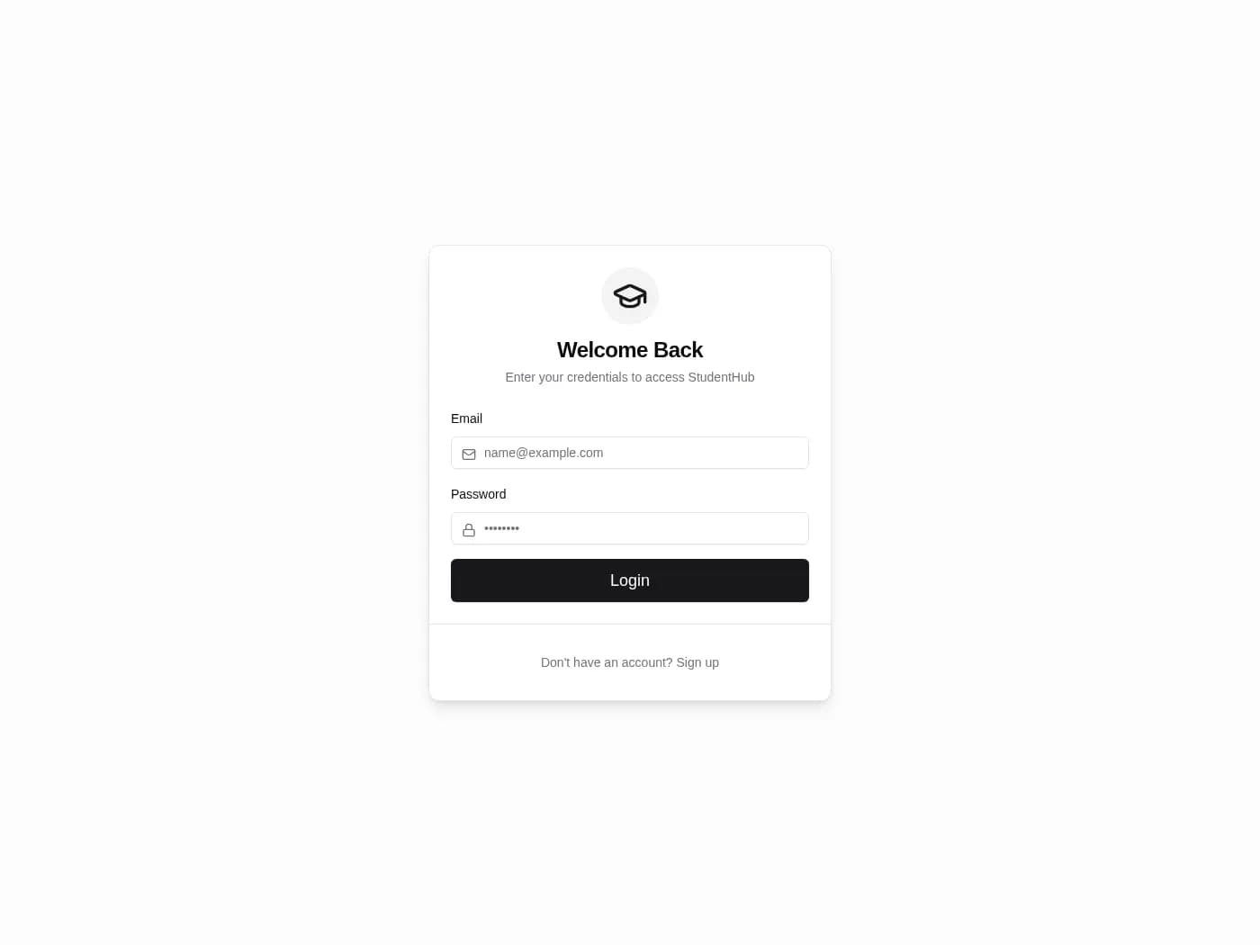 StudentHub Manager