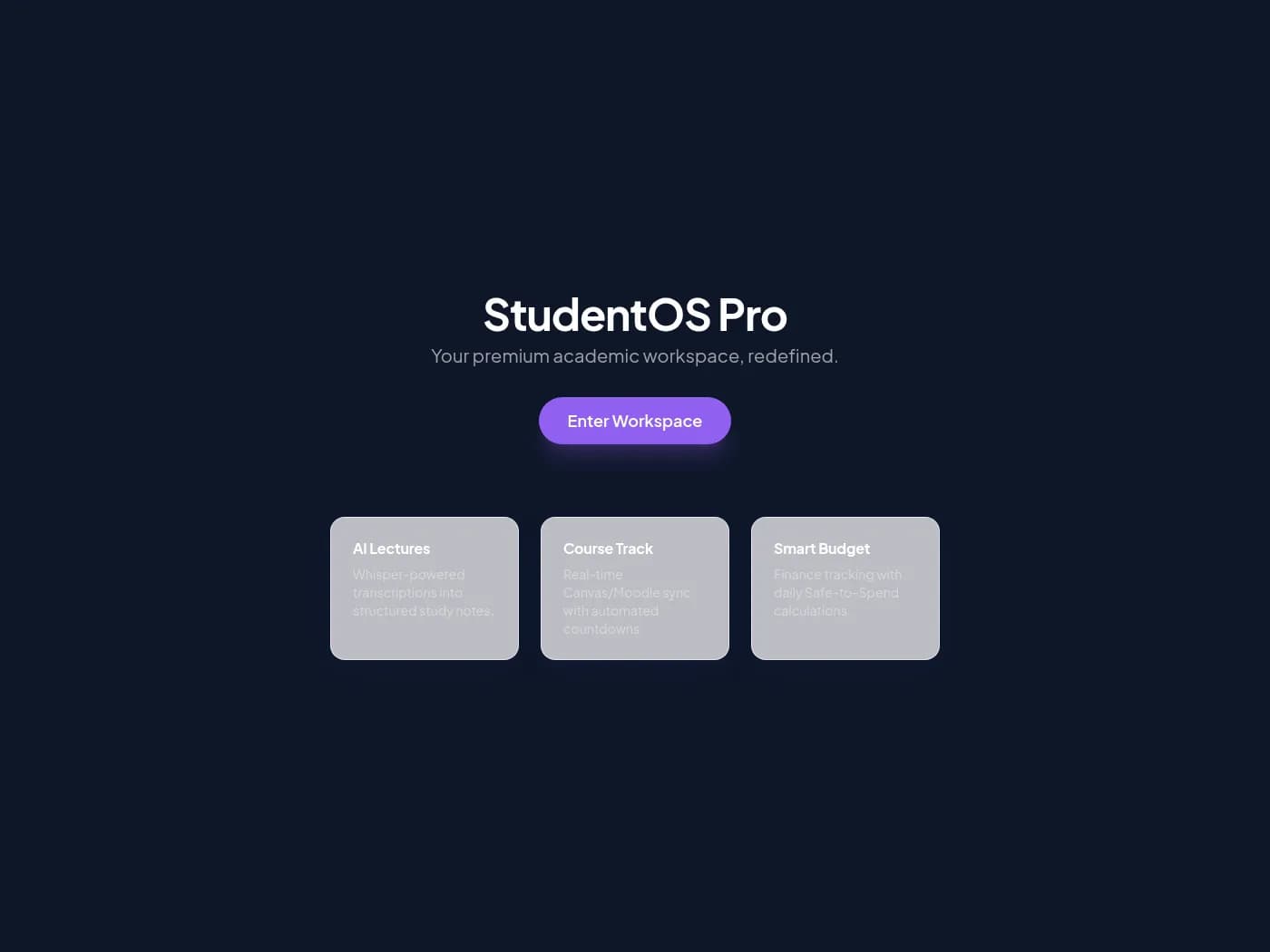 StudentOS Pro