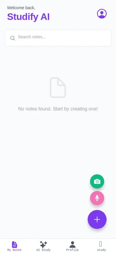 Studify AI Notes