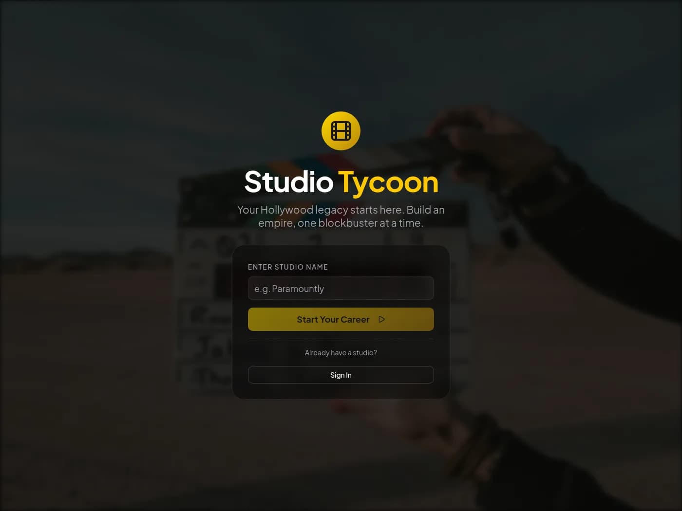 Studio Tycoon Simulator