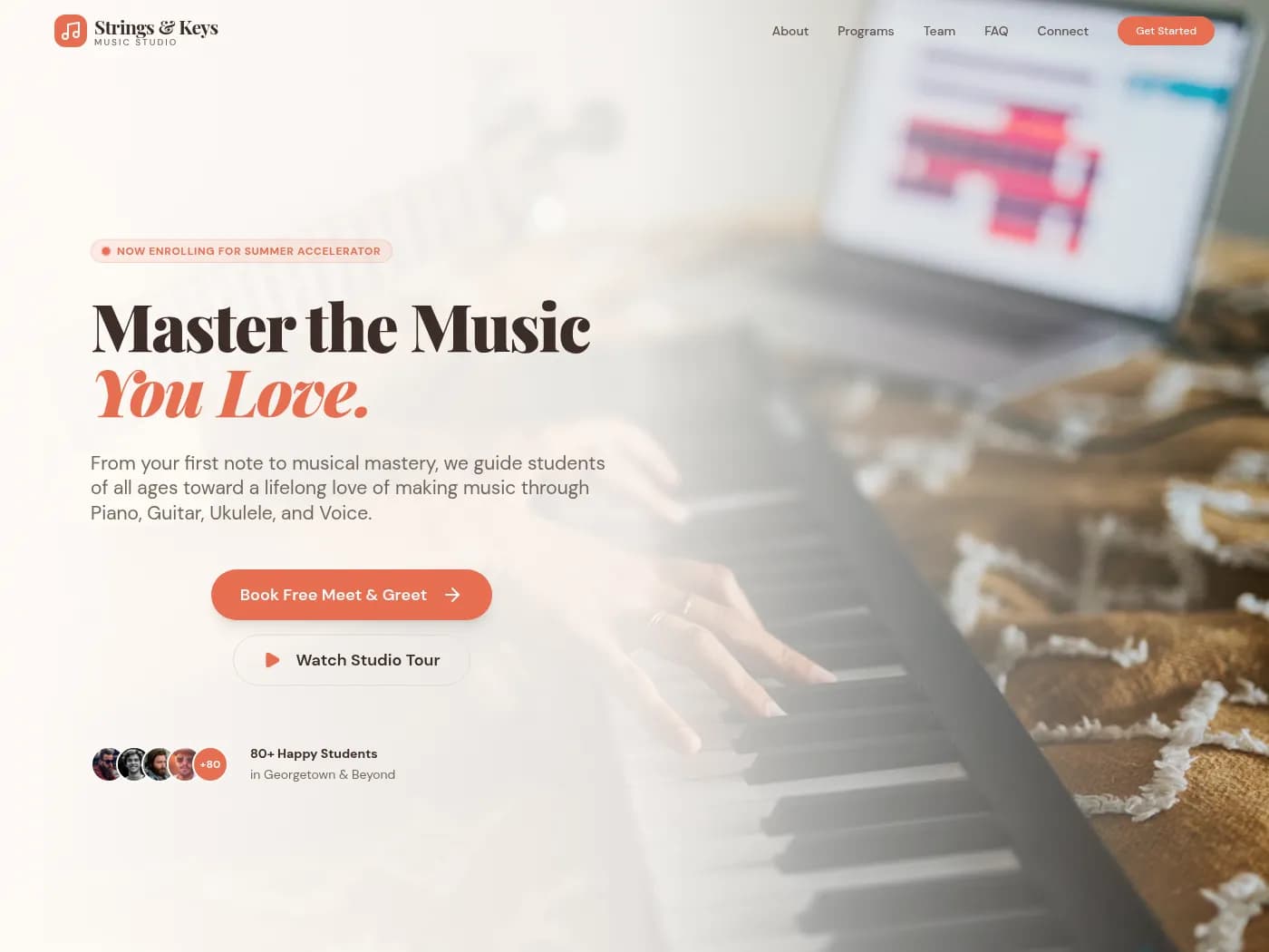 Strings & Keys Studio Revamp