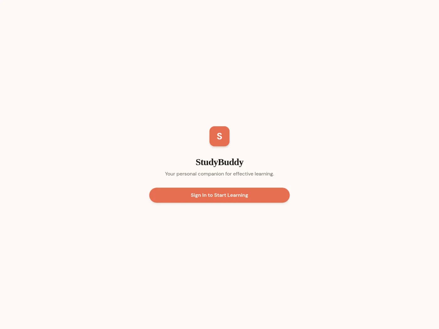 StudyBuddy App