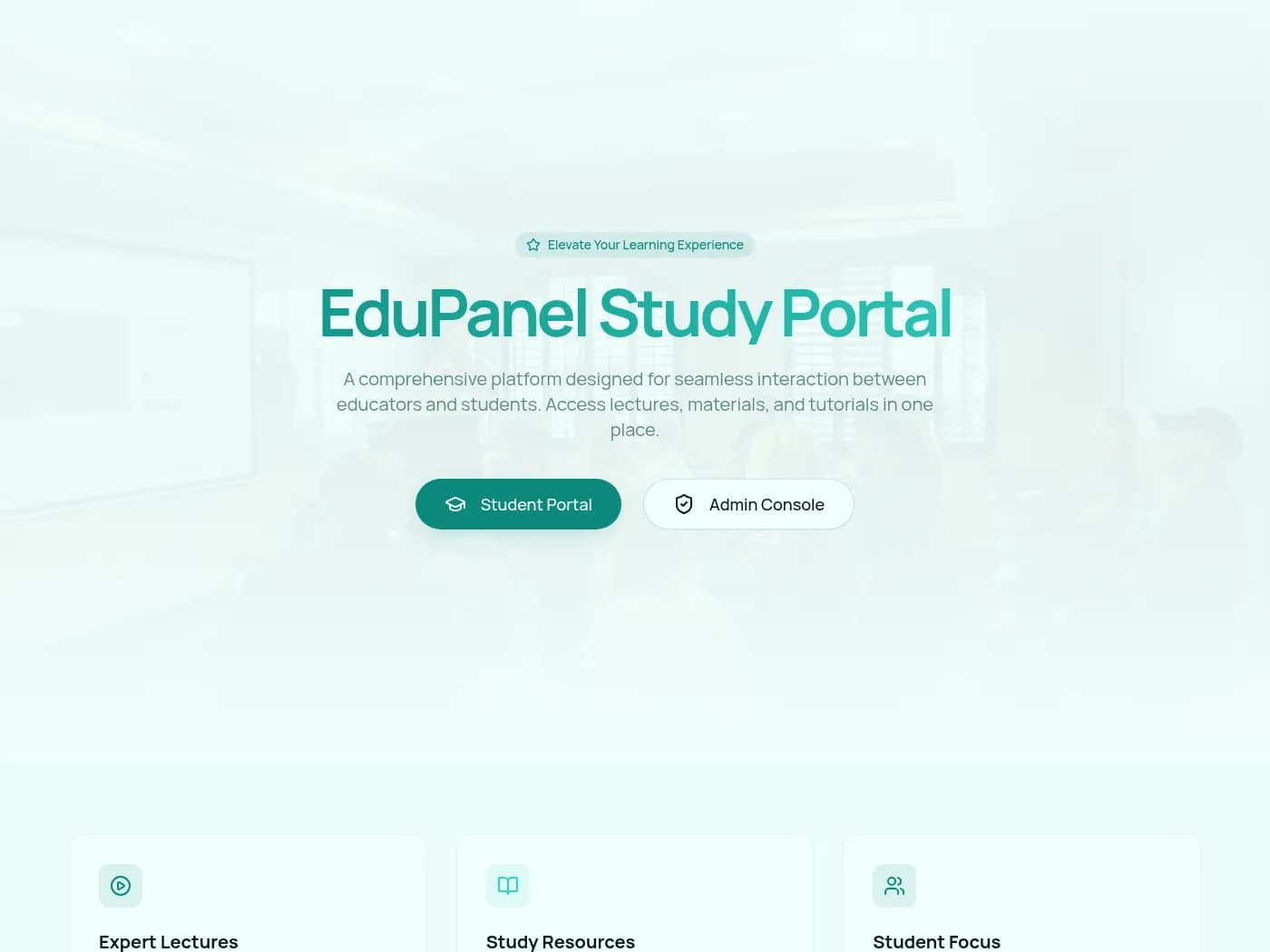EduPanel Study App