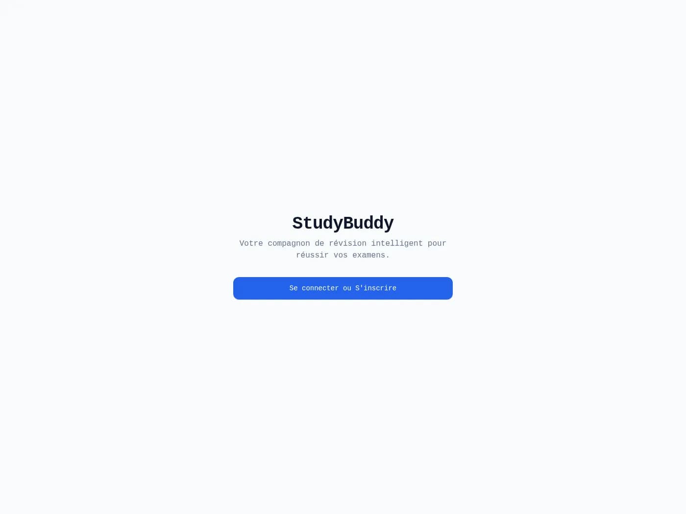 Study Buddy App