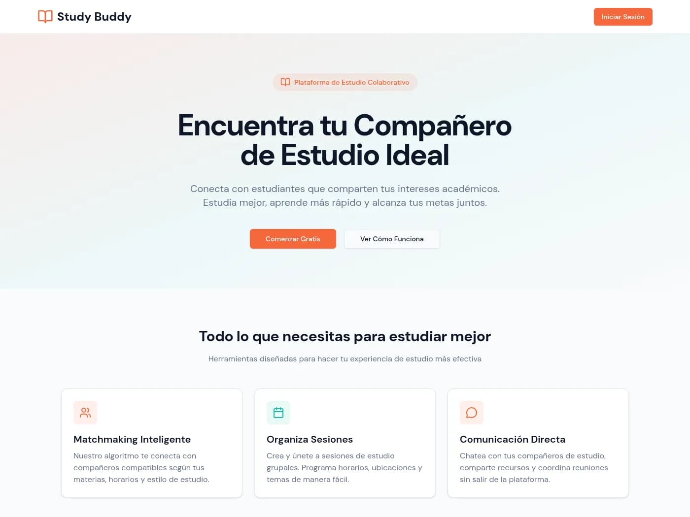 Study Buddy Finder