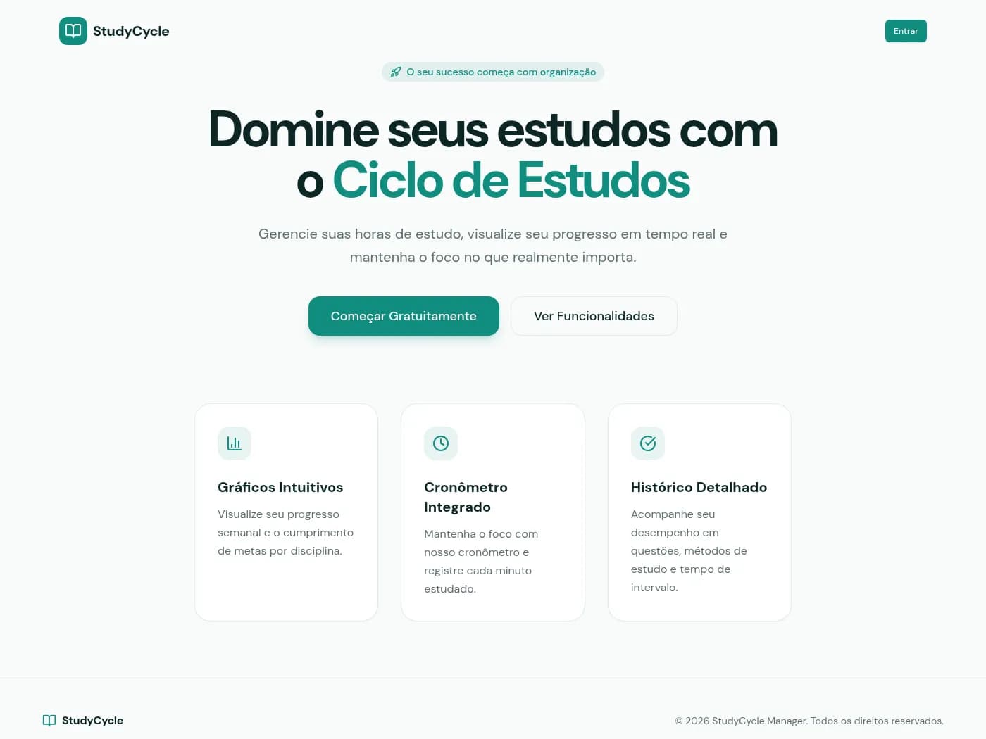 StudyCycle Manager