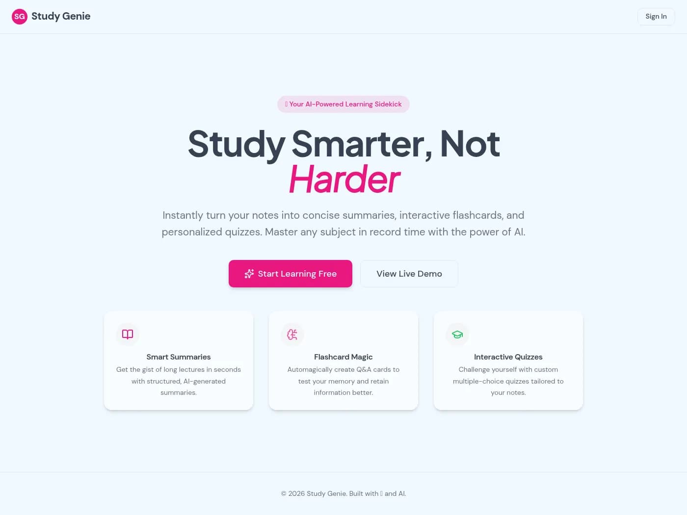 Study Genie