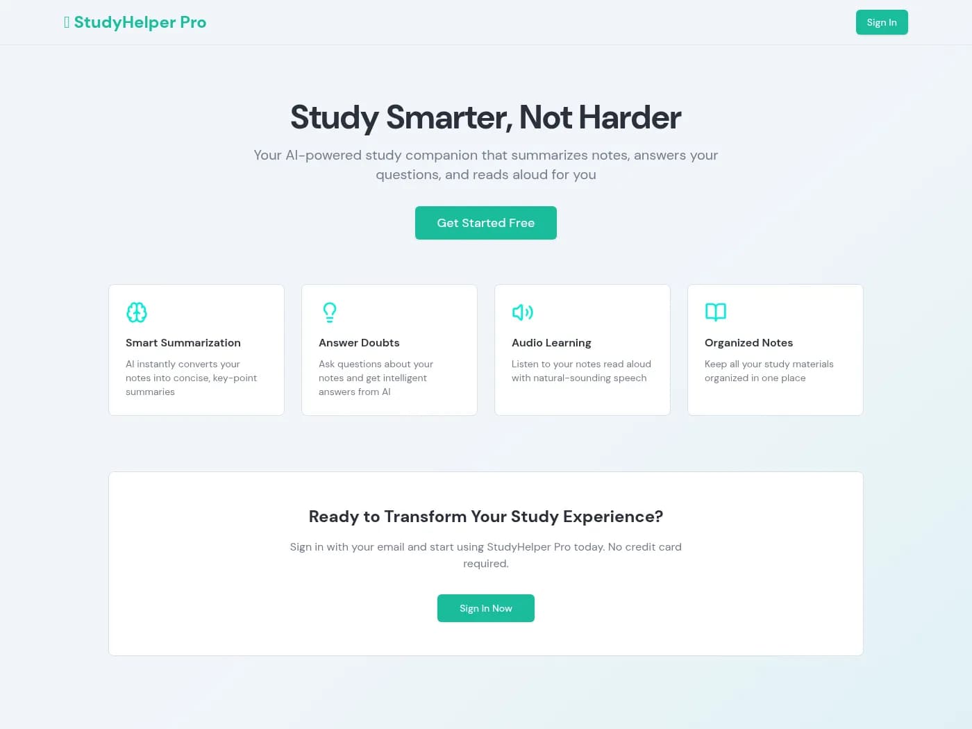 StudyHelper Pro