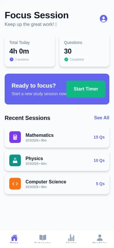 Study Tracker Pro