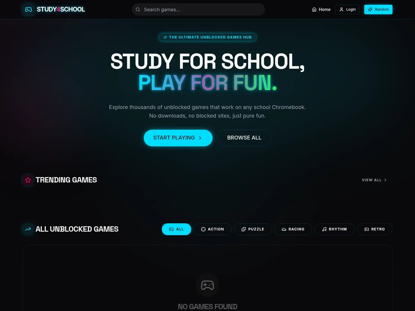 Study4School Games Hub