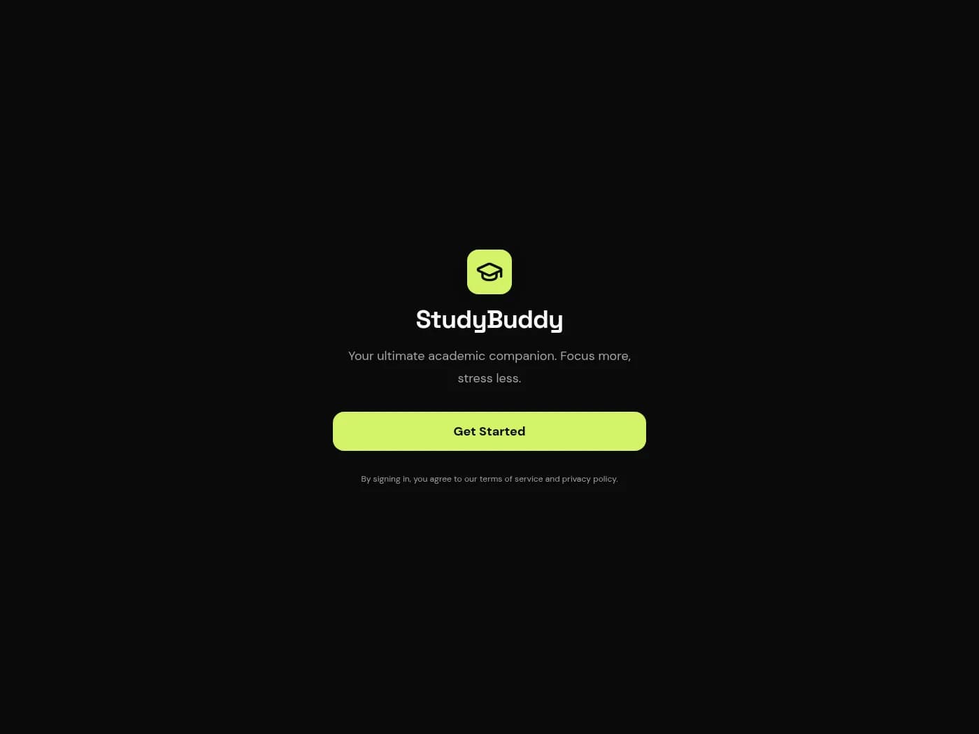 StudyBuddy App