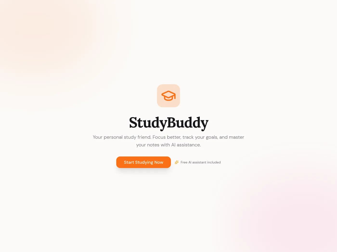 StudyBuddy Focus App