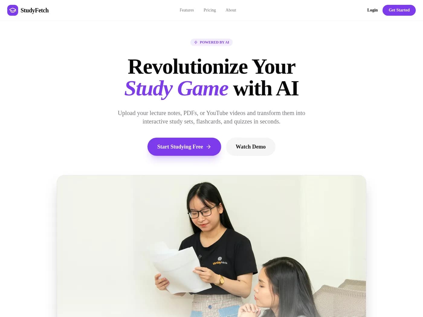 StudyFetch Clone