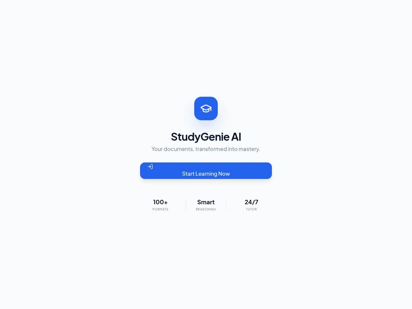 StudyGenie AI