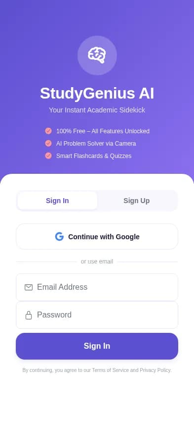 StudyGenius AI