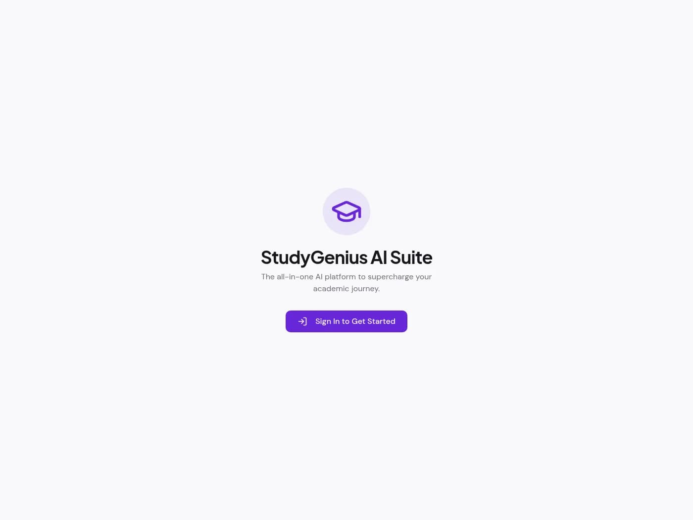 StudyGenius AI Suite