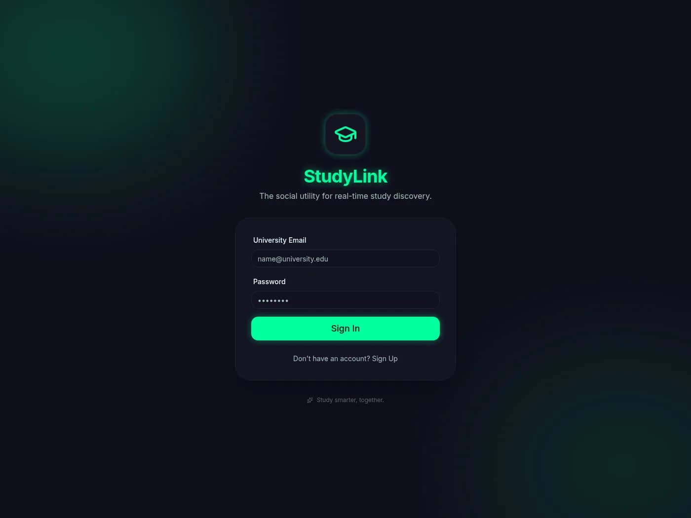 StudyLink Social Study App