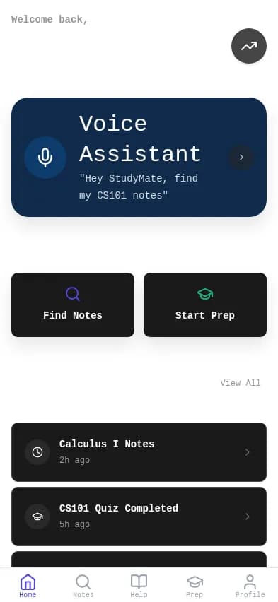 StudyMate AI App