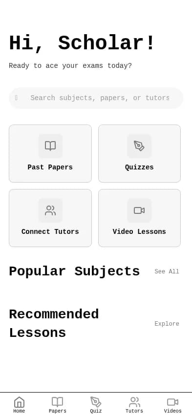 StudyMate Mobile App