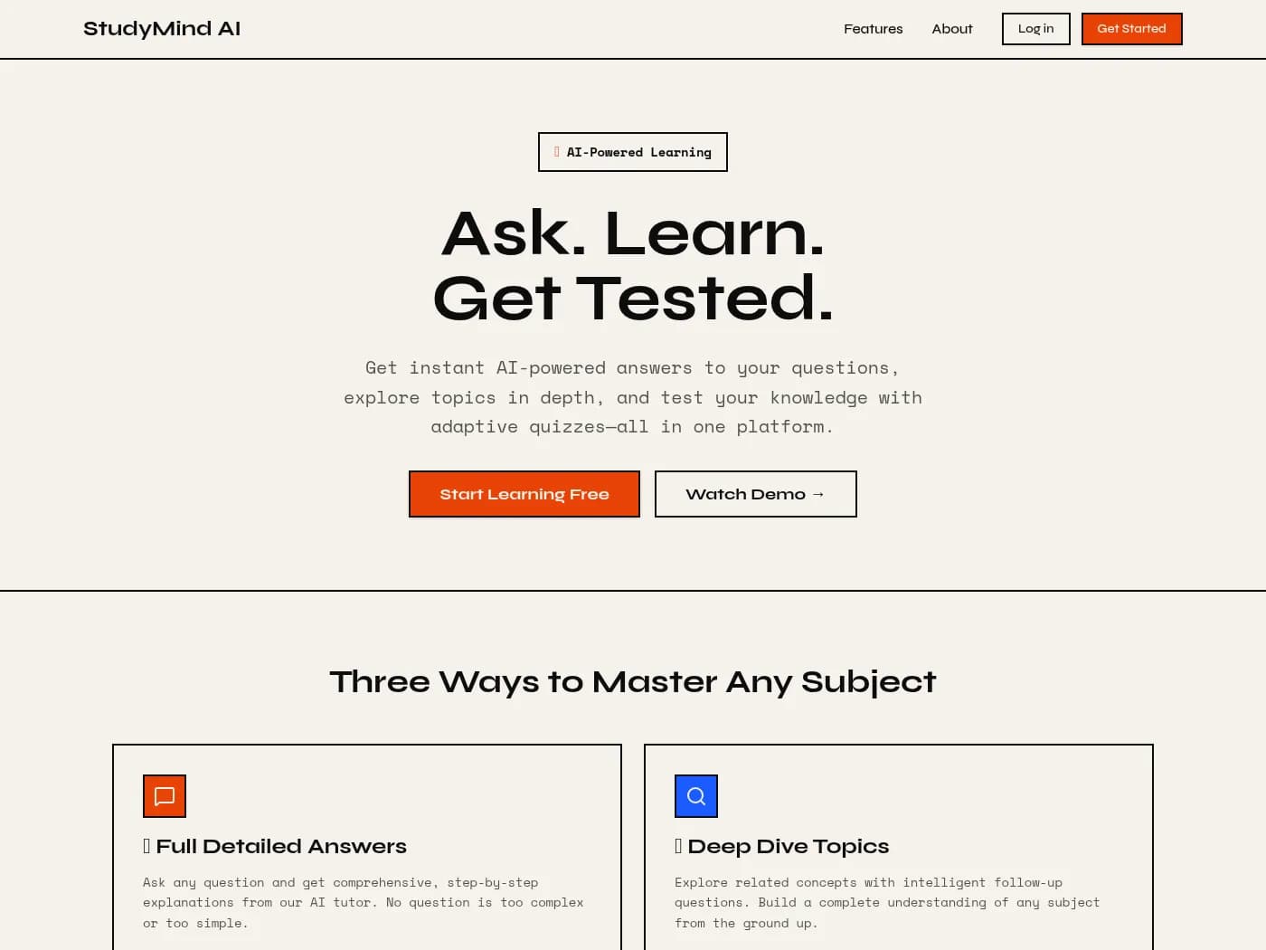 StudyMind AI
