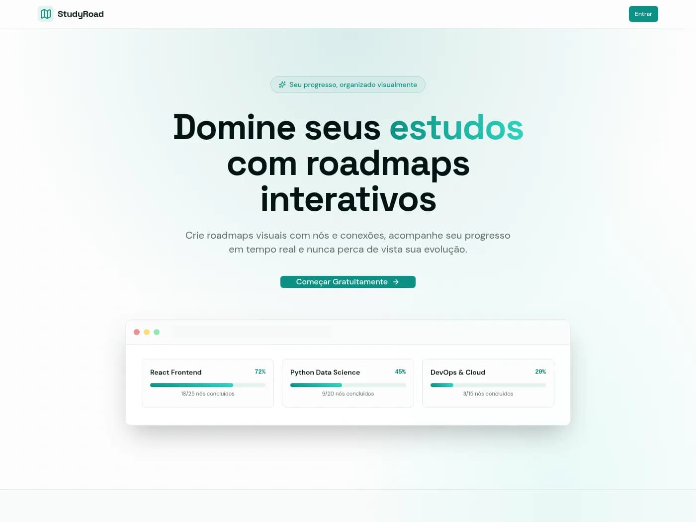 StudyRoad Progress Tracker