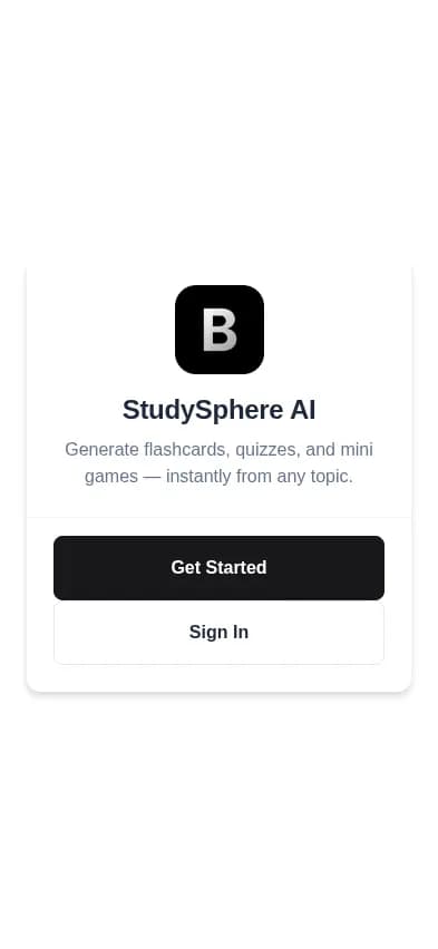 StudySphere AI