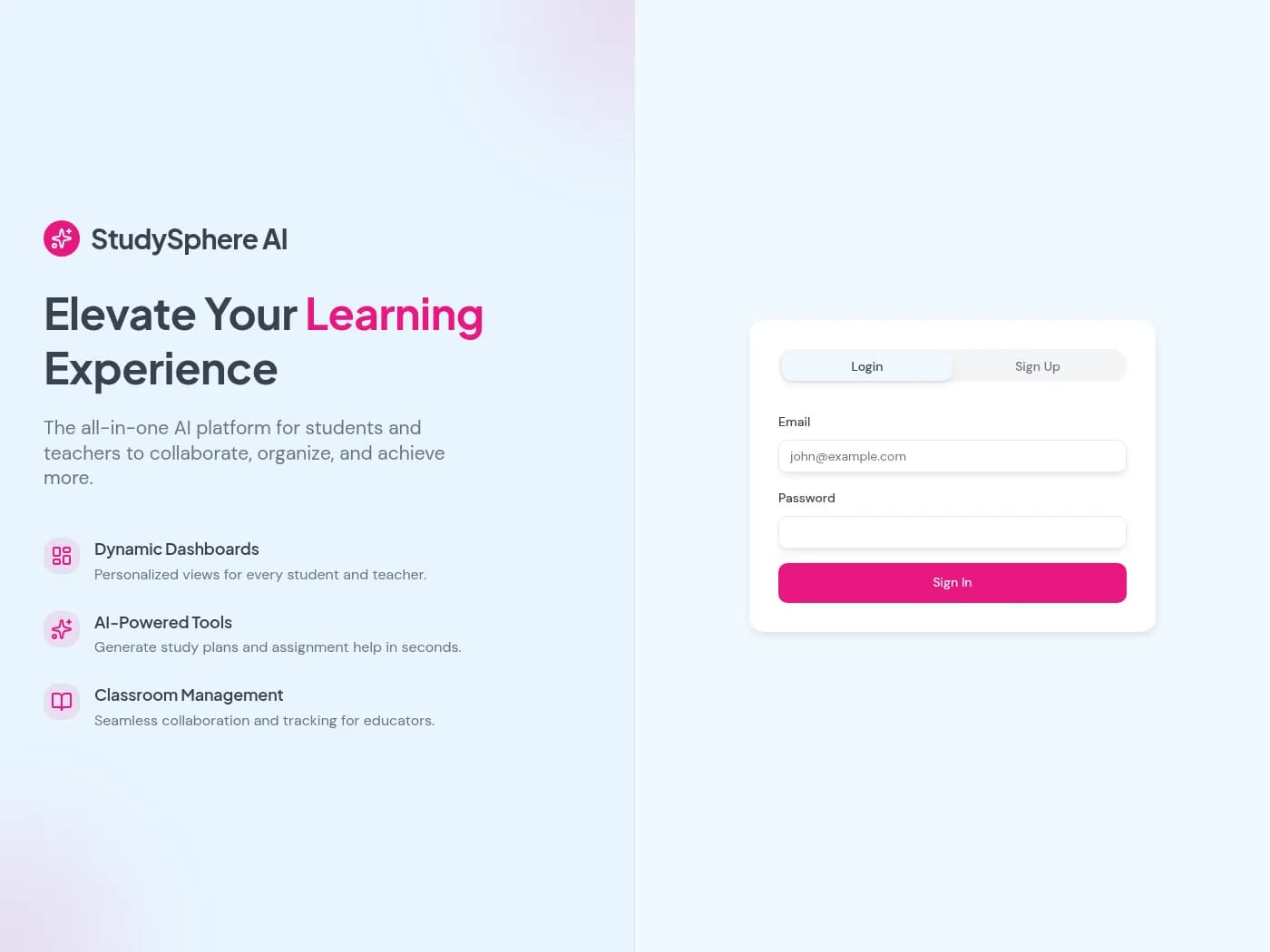 StudySphere AI
