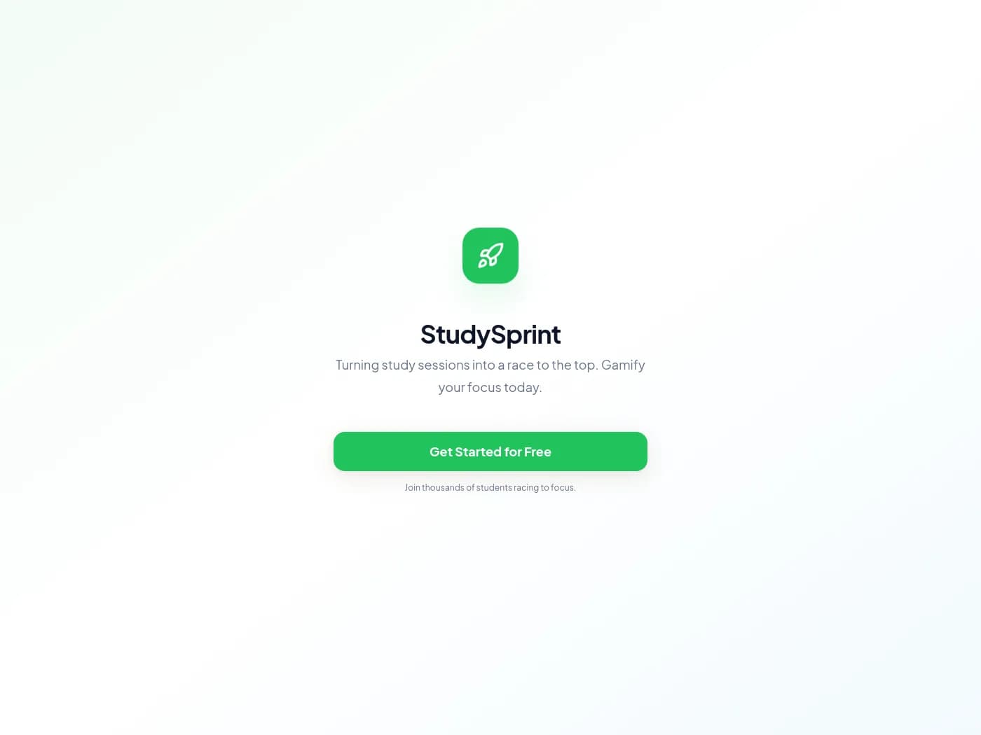 StudySprint Challenge