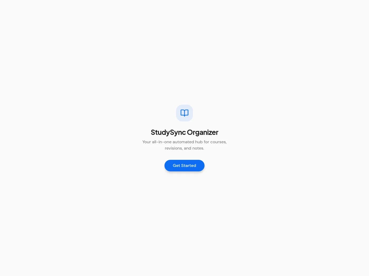 StudySync Organizer