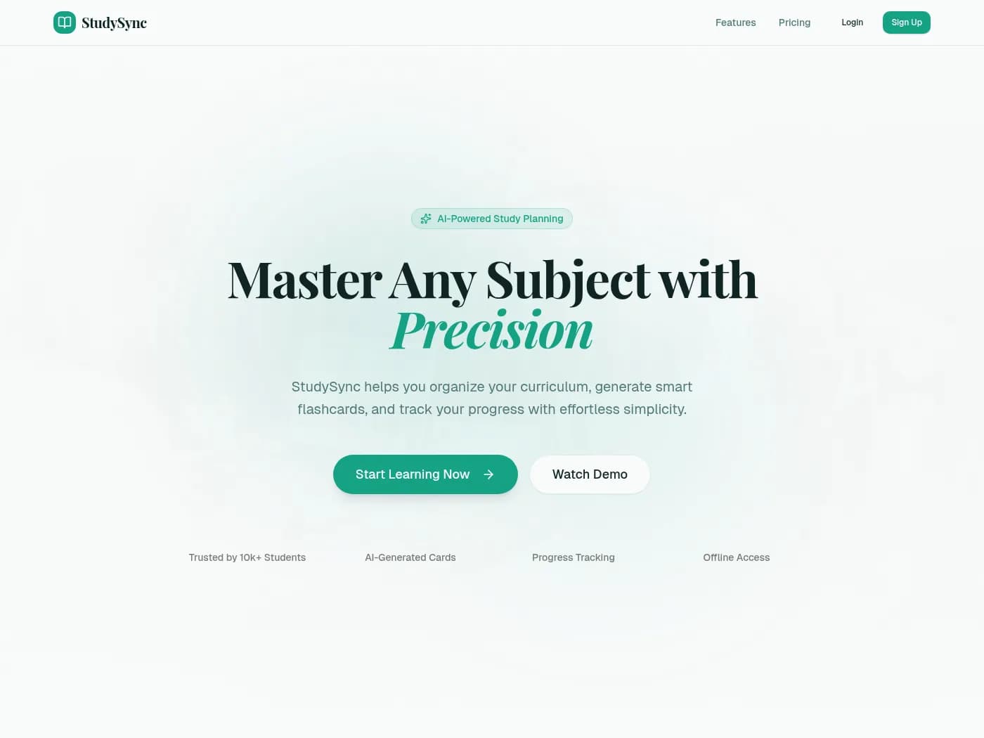 StudySync Platform