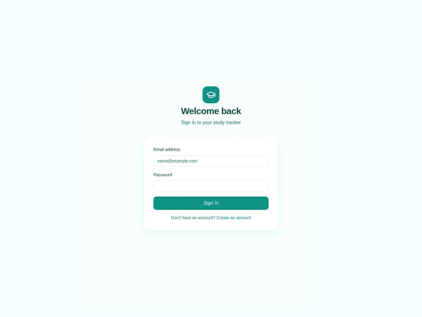 StudyTrack SaaS