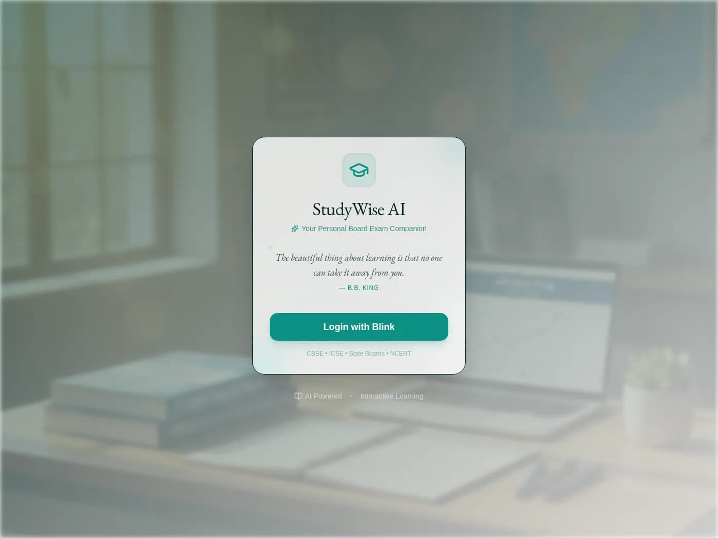 StudyWise AI App
