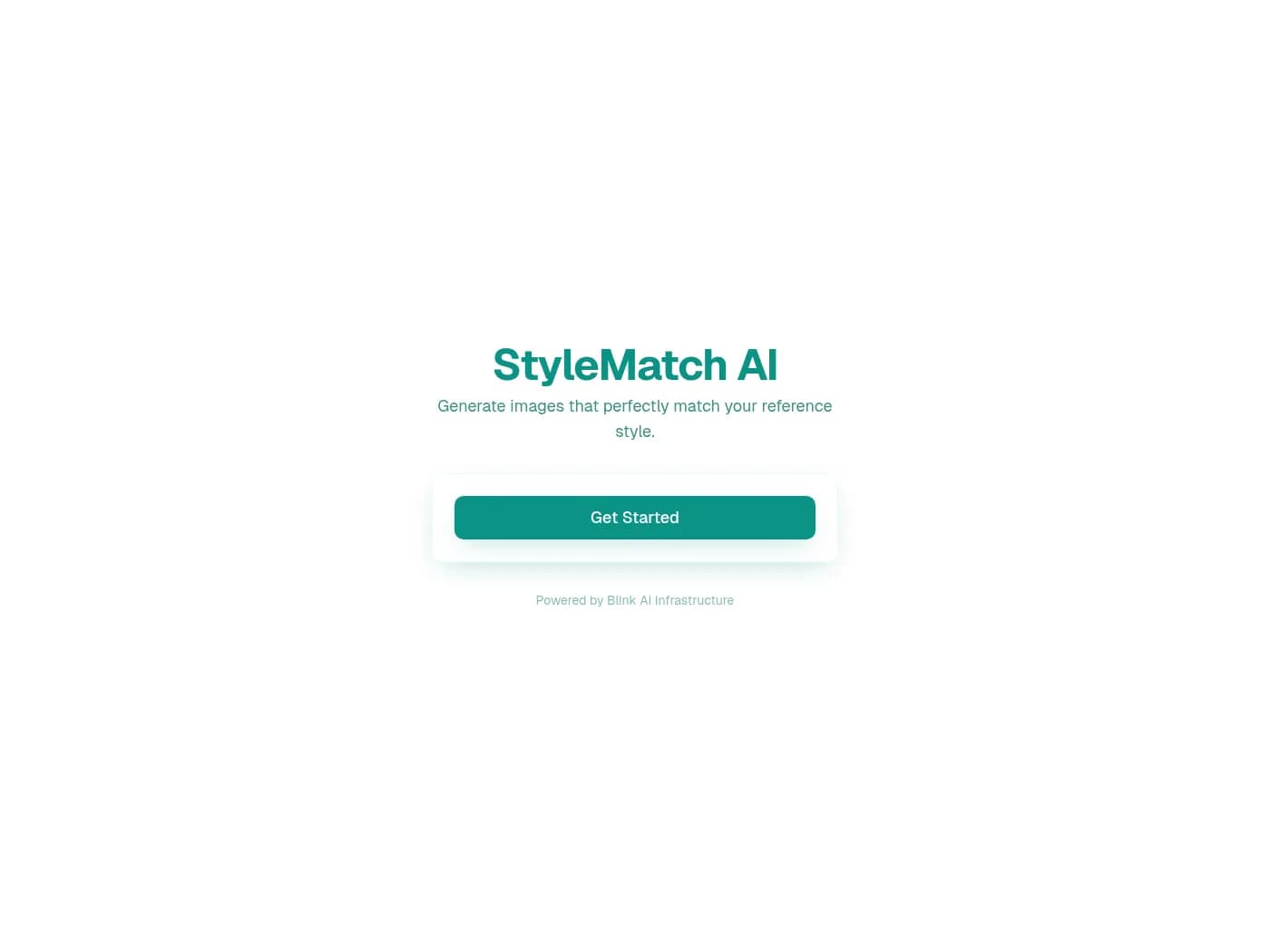 StyleMatch Image Generator