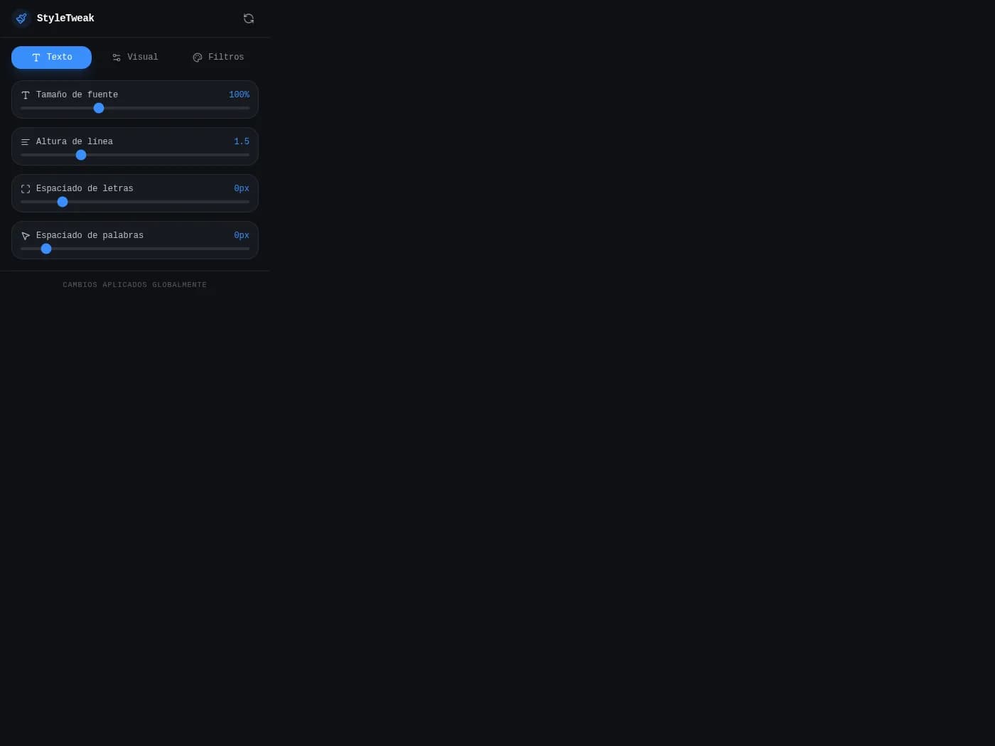 StyleTweak Extension