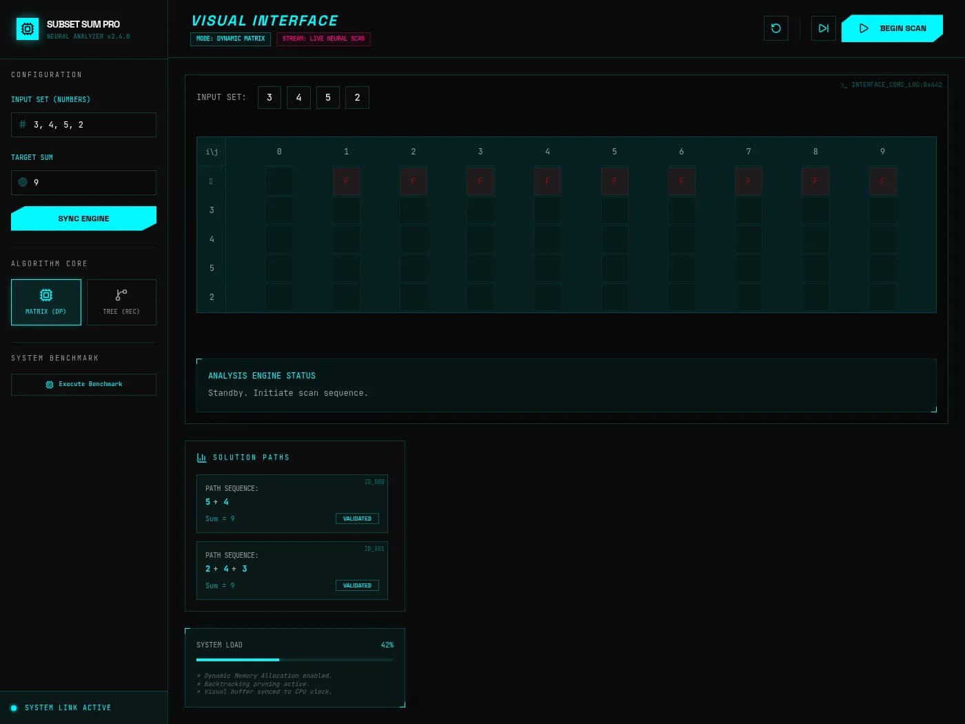 Subset Sum Analyzer Pro