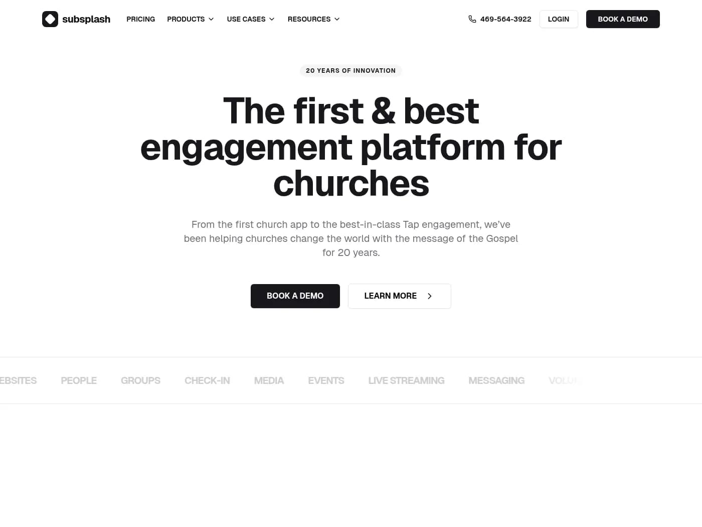 Subsplash Web Clone