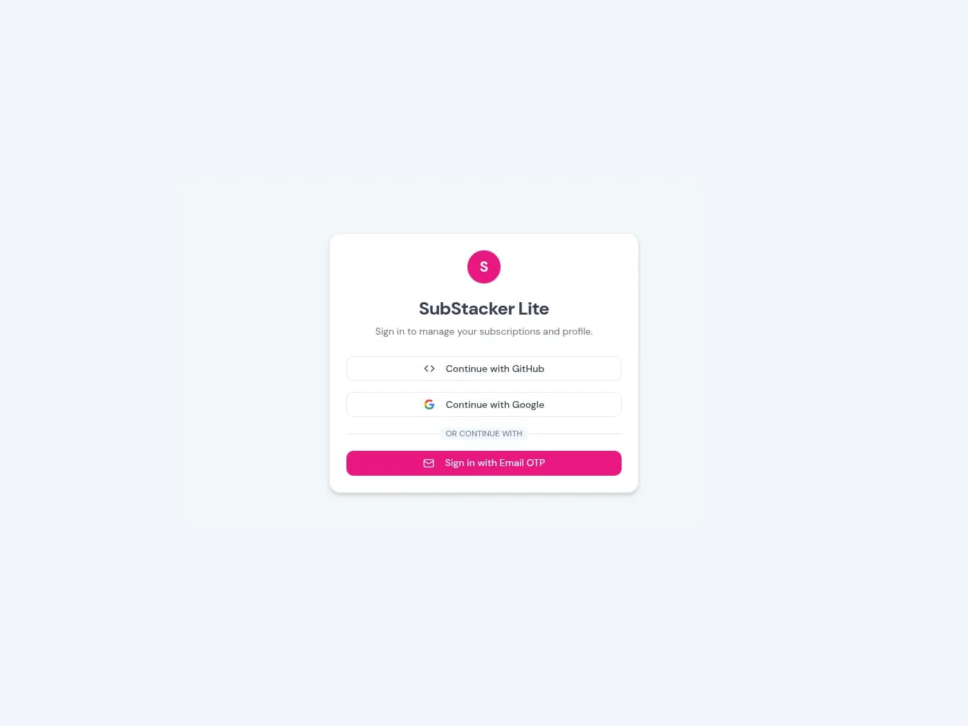 SubStacker Lite