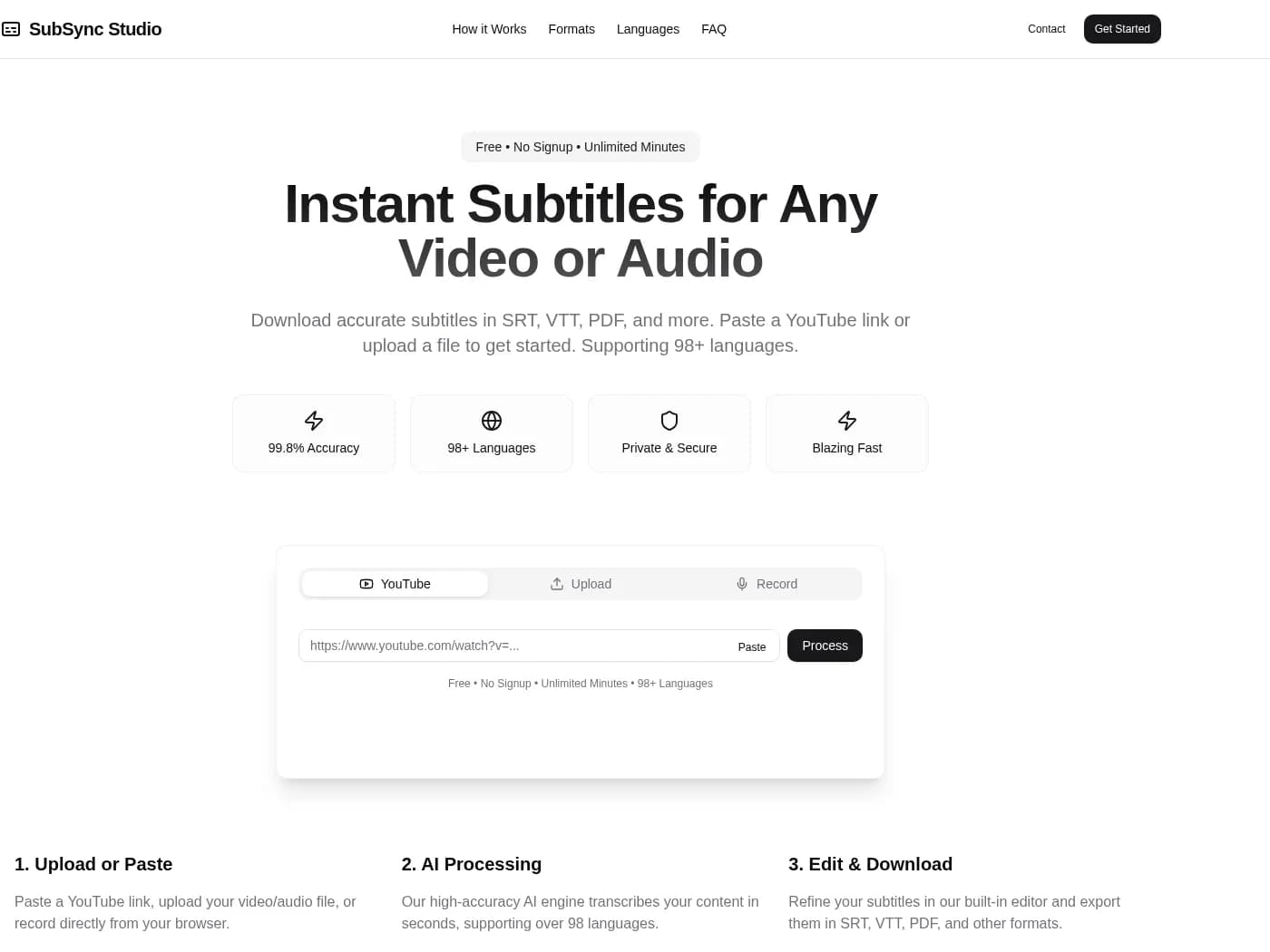 SubSync Studio