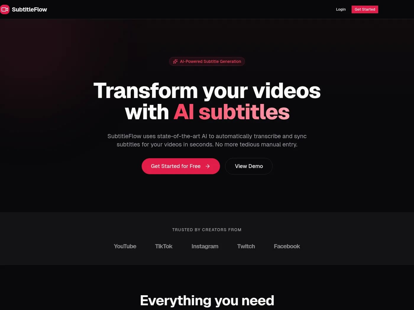 Subtitle Maker