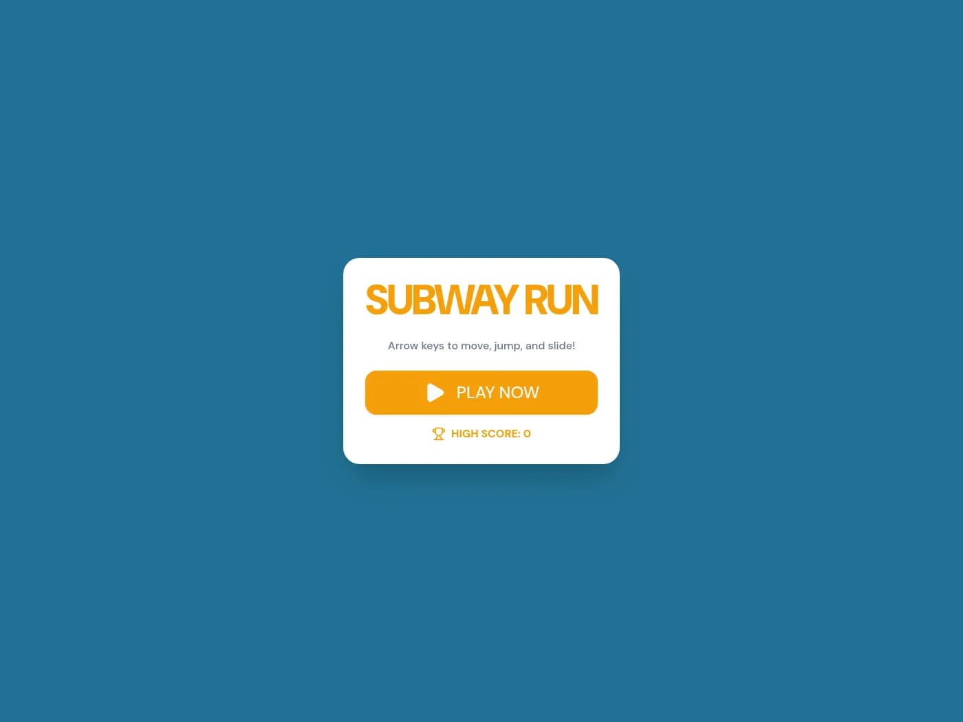 Subway Runner Clone
