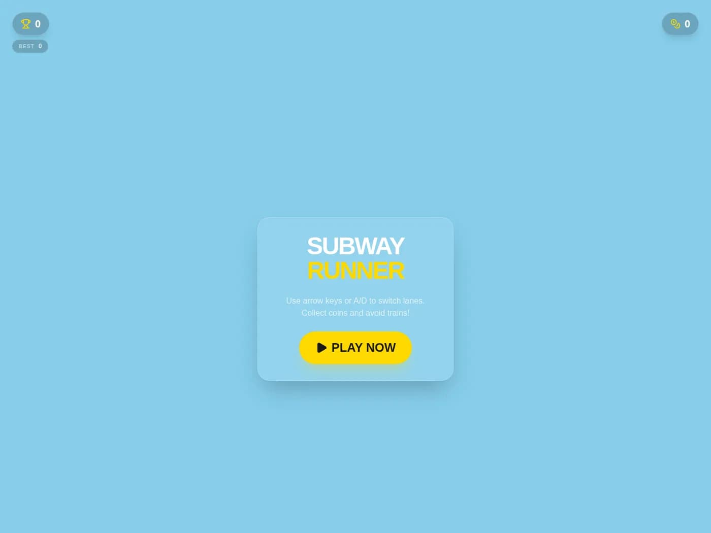 Subway Surfer Clone