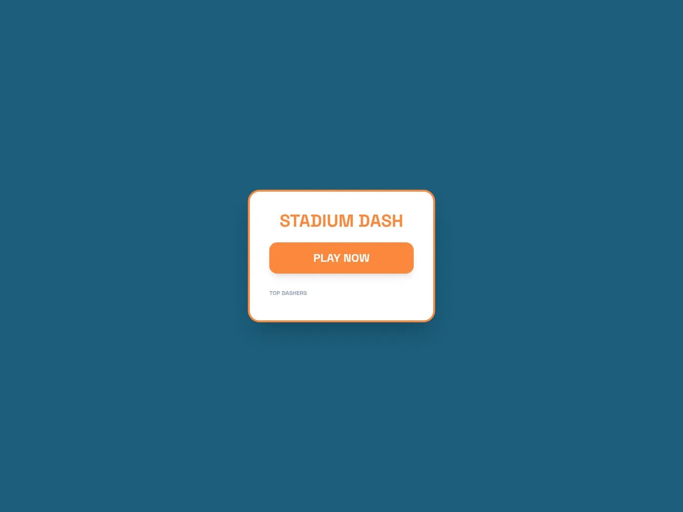 Subway Runner Game