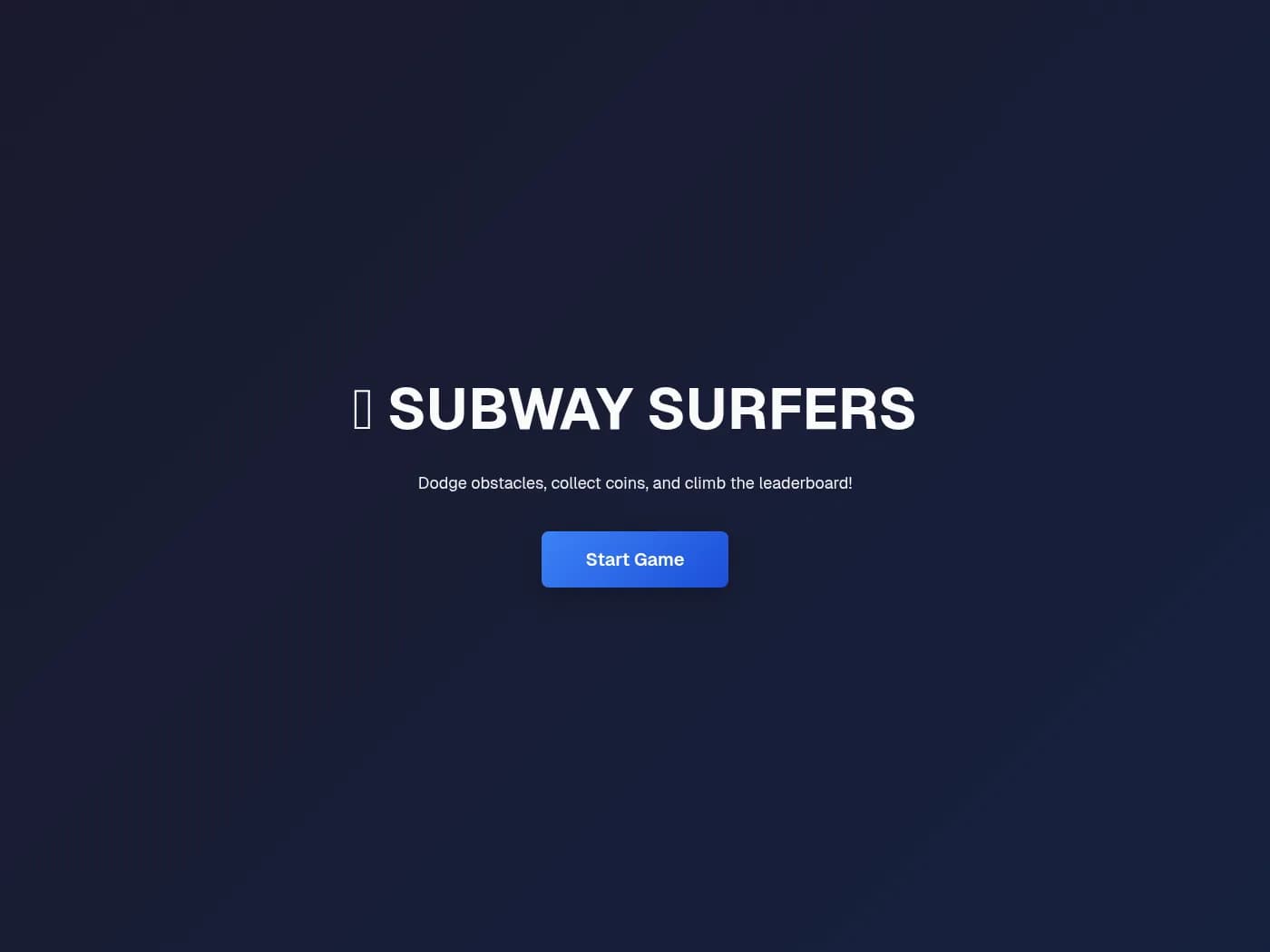 Subway Surfers Clone
