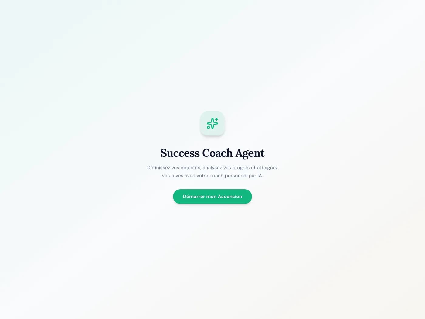 Success Coach Agent