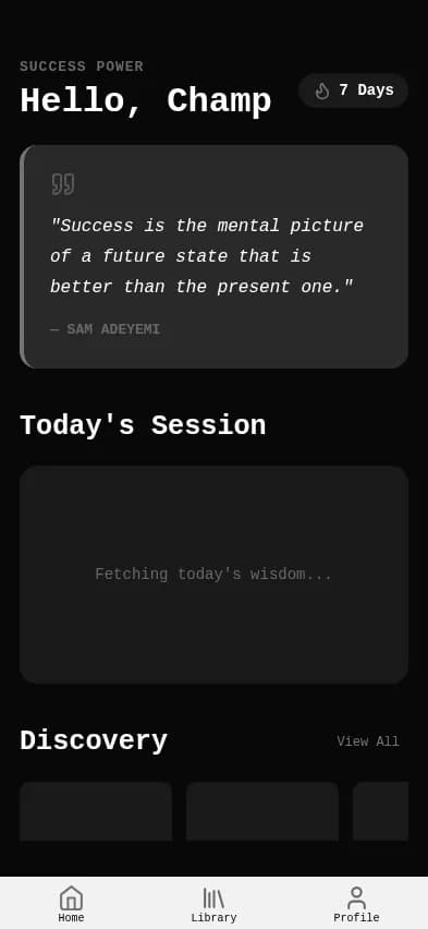 Success Power App